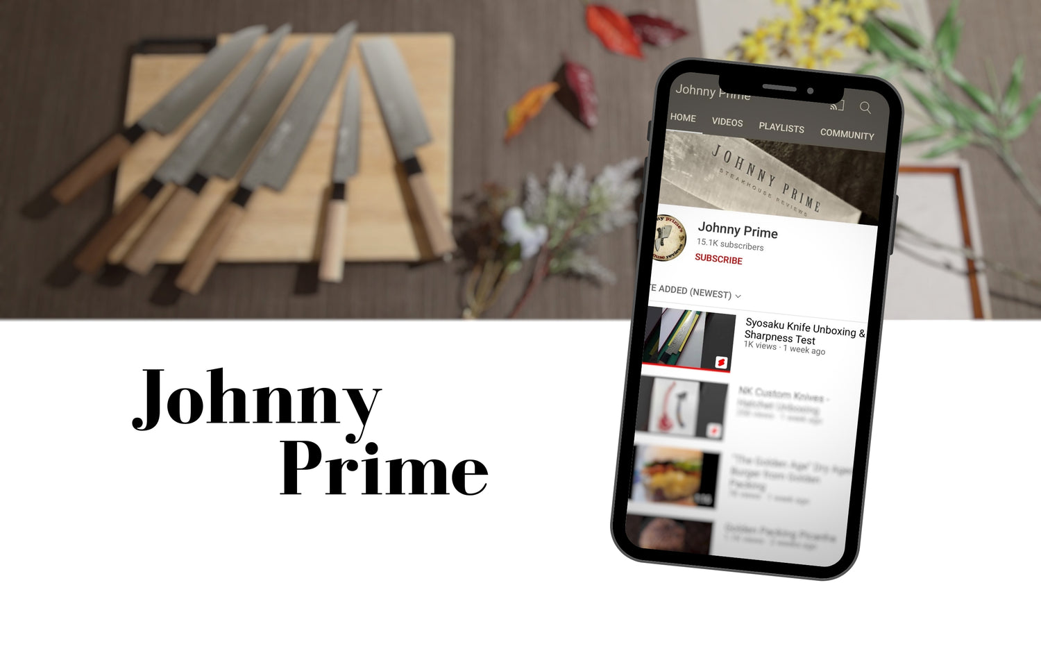 Unboxing and Sharpness Test by Johnny Prime (Youtube)