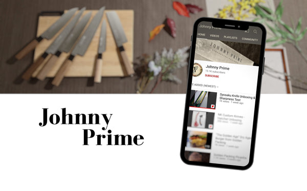 Unboxing and Sharpness Test by Johnny Prime (Youtube) - Syosaku-Japan
